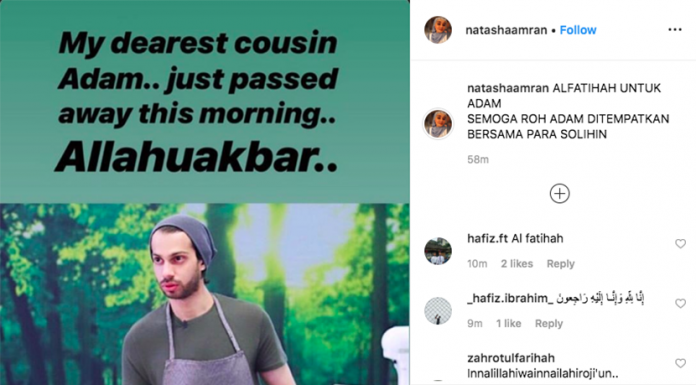 Selepas Allahyarham Faziani, Chef Selebriti Adamdidam Pula Meninggal Dunia