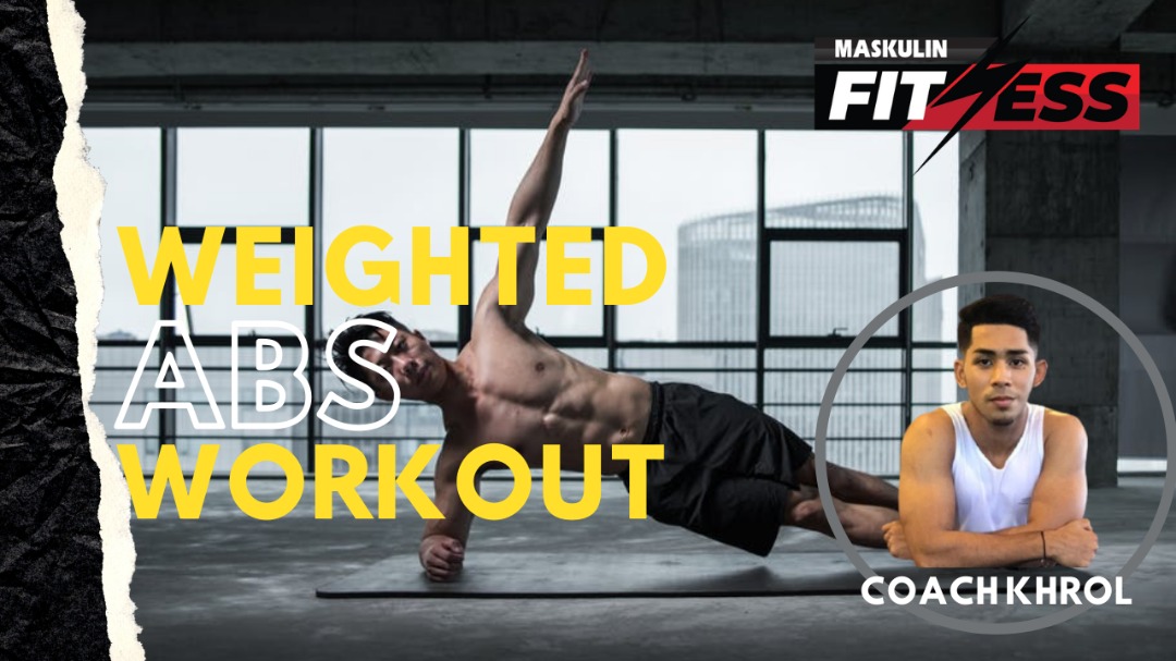 Fitness Maskulin : Weighted Abs Workout