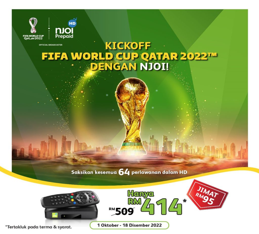 Saksikan 64 Perlawanan Piala Dunia 2022 Secara HD Menerusi NJOI, Tanpa ...