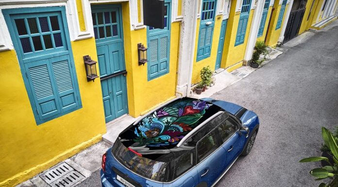 MINI Countryman Roof Art Edition Tampilkan Karya Keunikan Malaysia