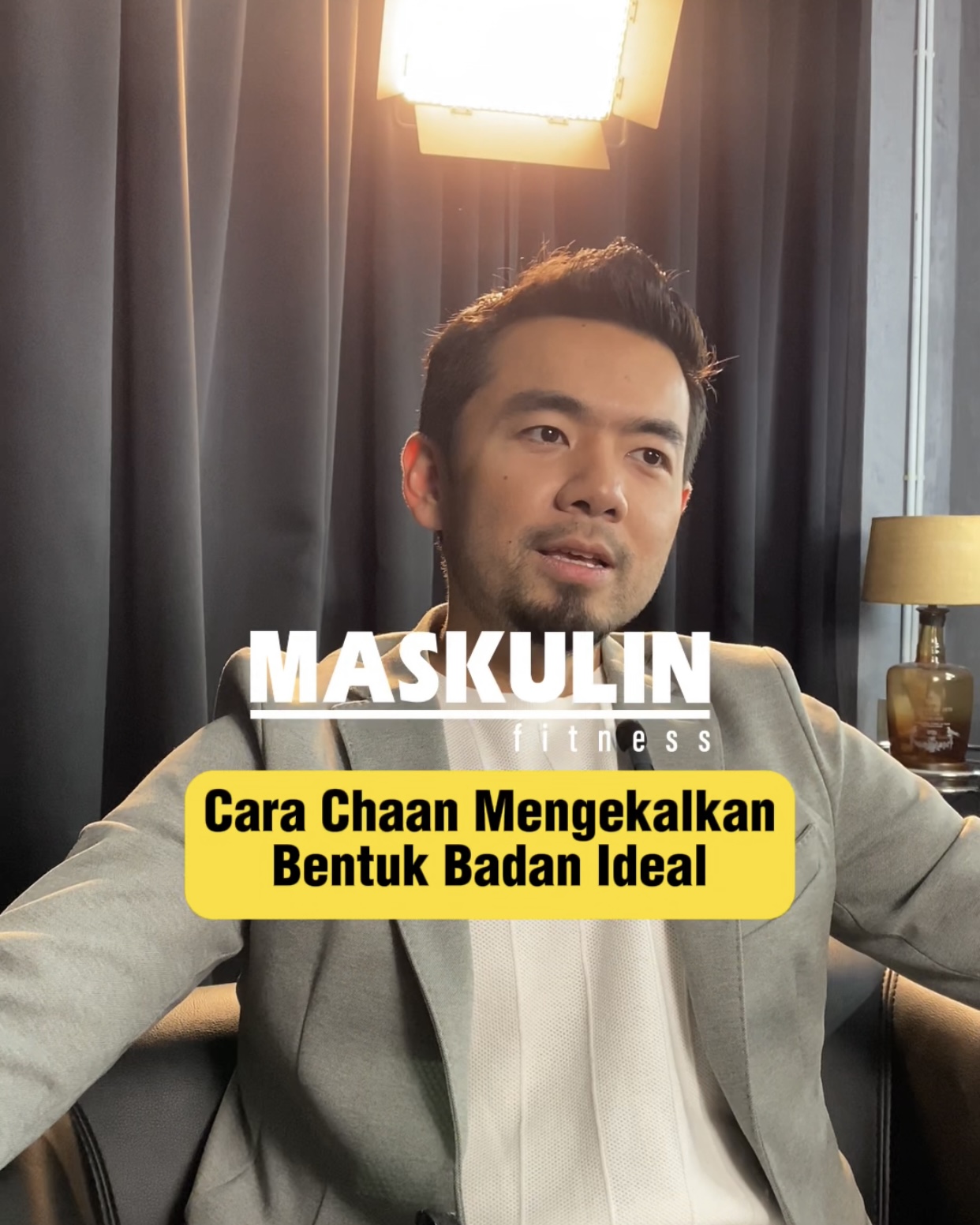 Cara Chaan Mengekalkan Bentuk Badan Ideal