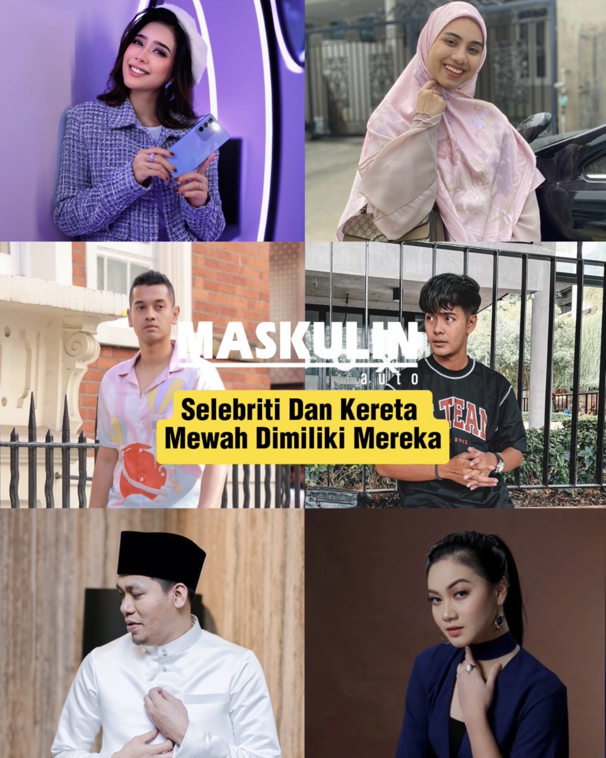 Selebriti Dan Kereta Mewah Dimiliki Mereka