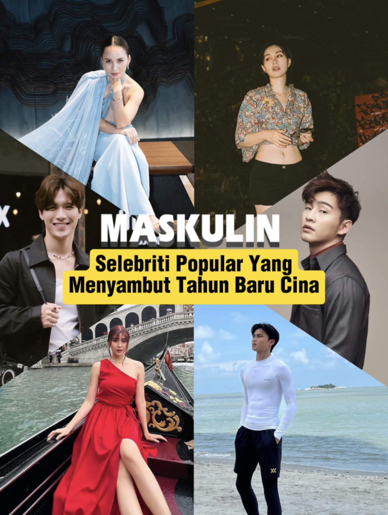 Selebriti Popular Yang Menyambut Tahun Baru Cina - Maskulin