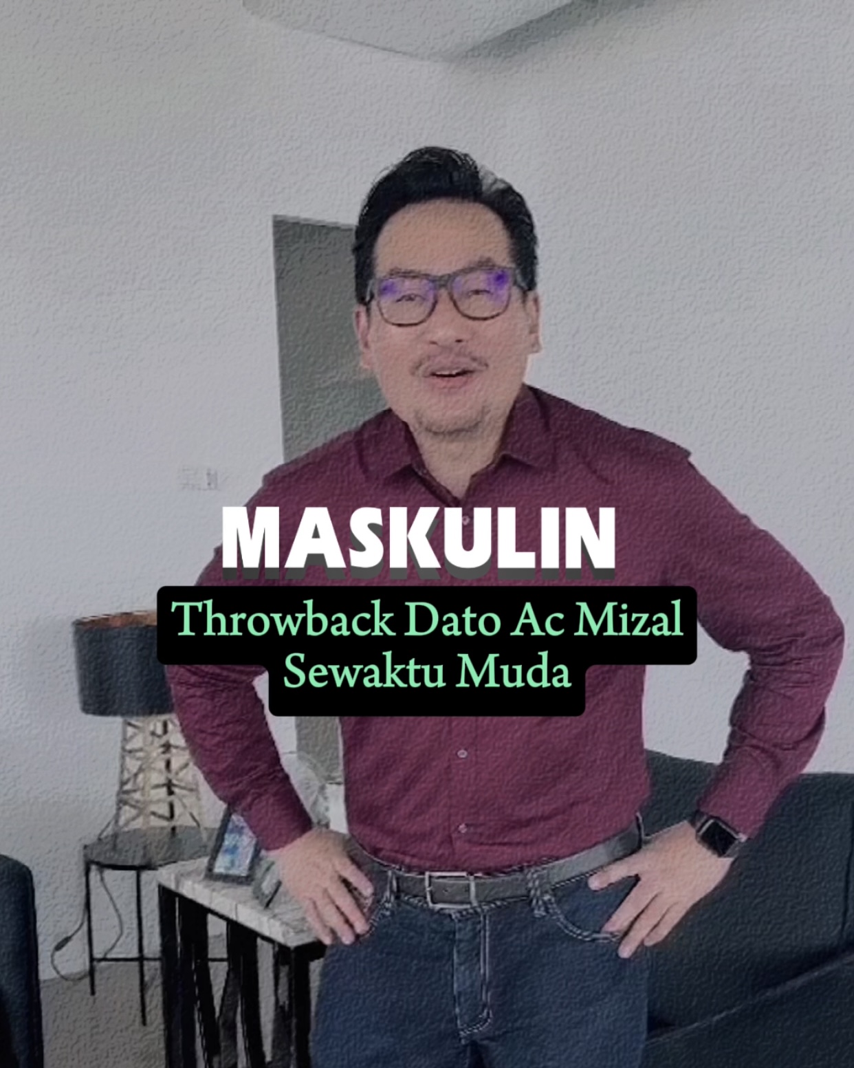 Throwback Dato' AC Mizal Sewaktu Muda