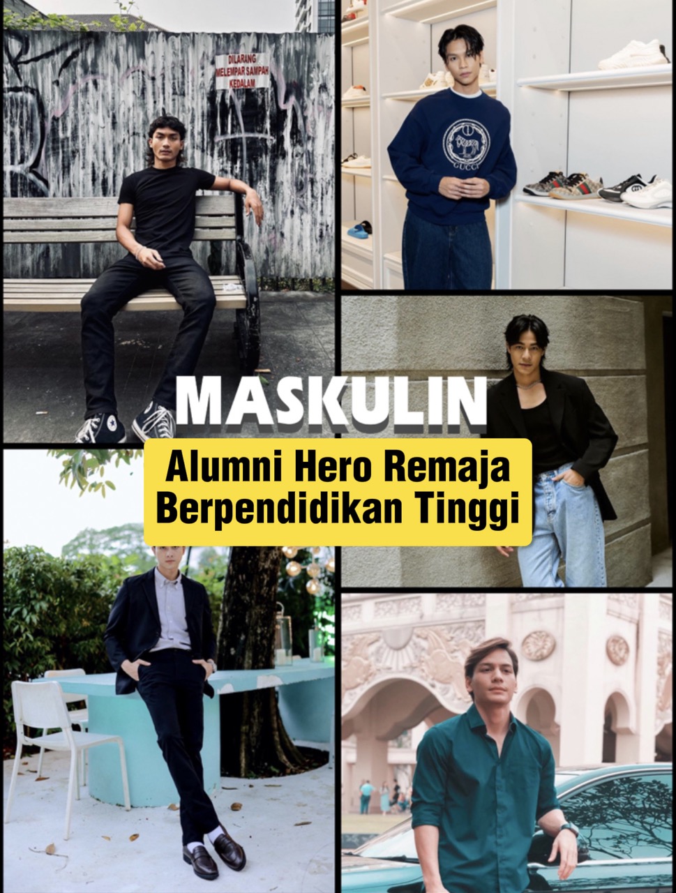 Alumni Hero Remaja Berpendidikan Tinggi - Maskulin
