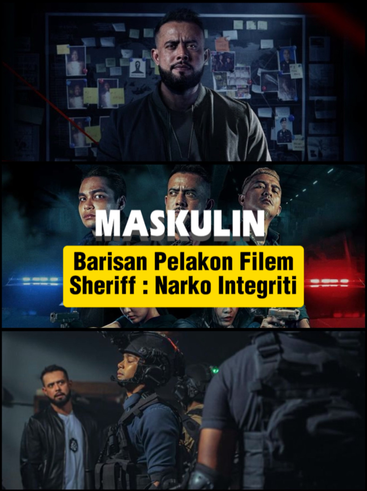 Barisan Pelakon Filem Sheriff : Narko Integriti