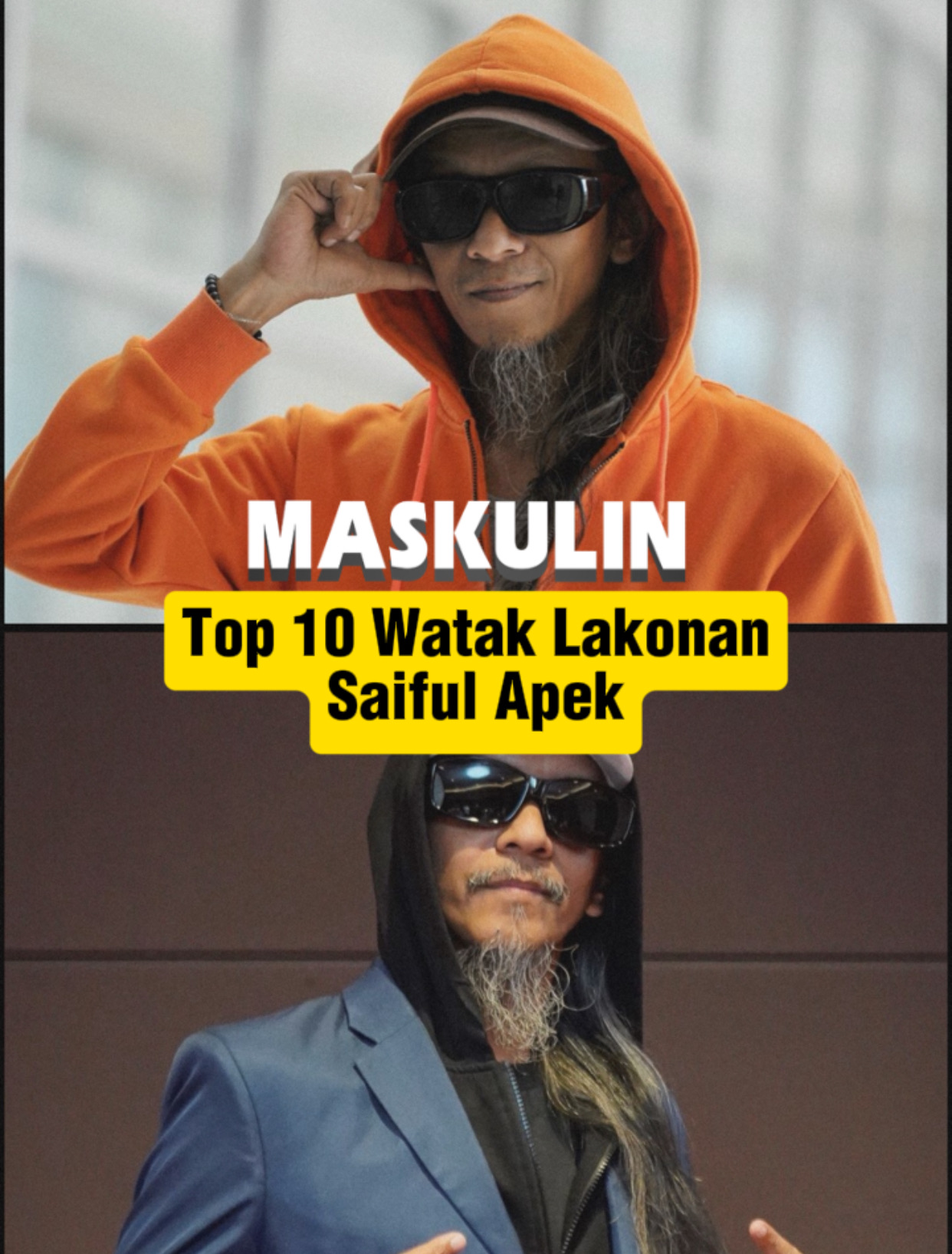 Top 10 Watak Lakonan Saiful Apek