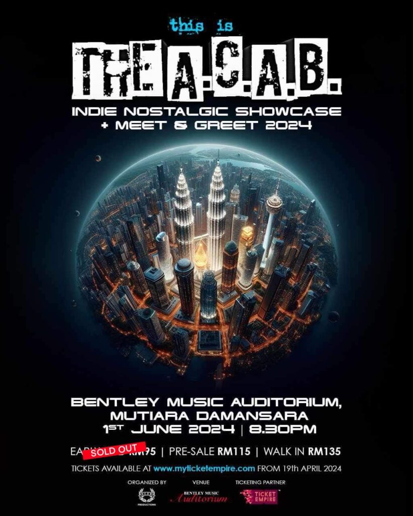 THE A.C.A.B Bakal Kembali Selepas 18 Tahun Dengan Showcase Penuh Nostalgia