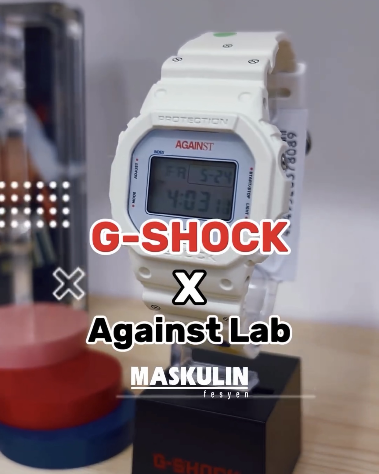 G SHOCK x Against Lab - Maskulin