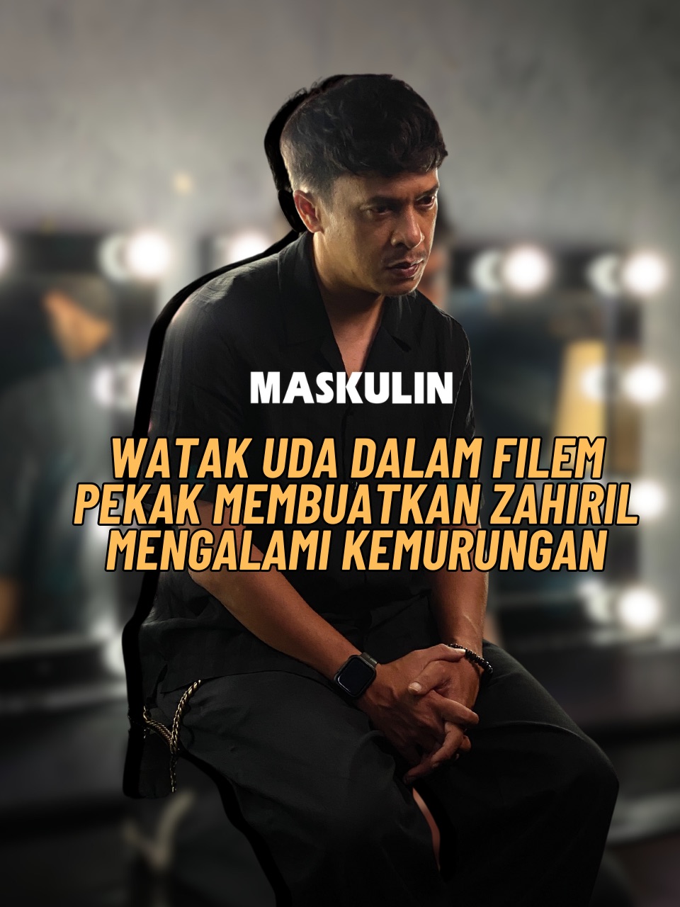 Watak Uda Dalam Filem Pekak Membuatkan Zahiril Menngalami Kemurungan