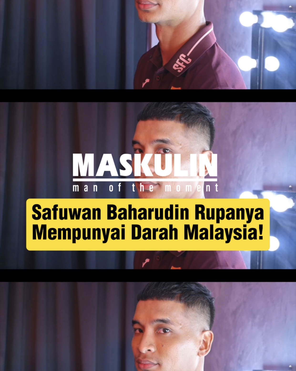 Safuwan Baharudin Rupanya Mempunyai Darah Malaysia! - Maskulin