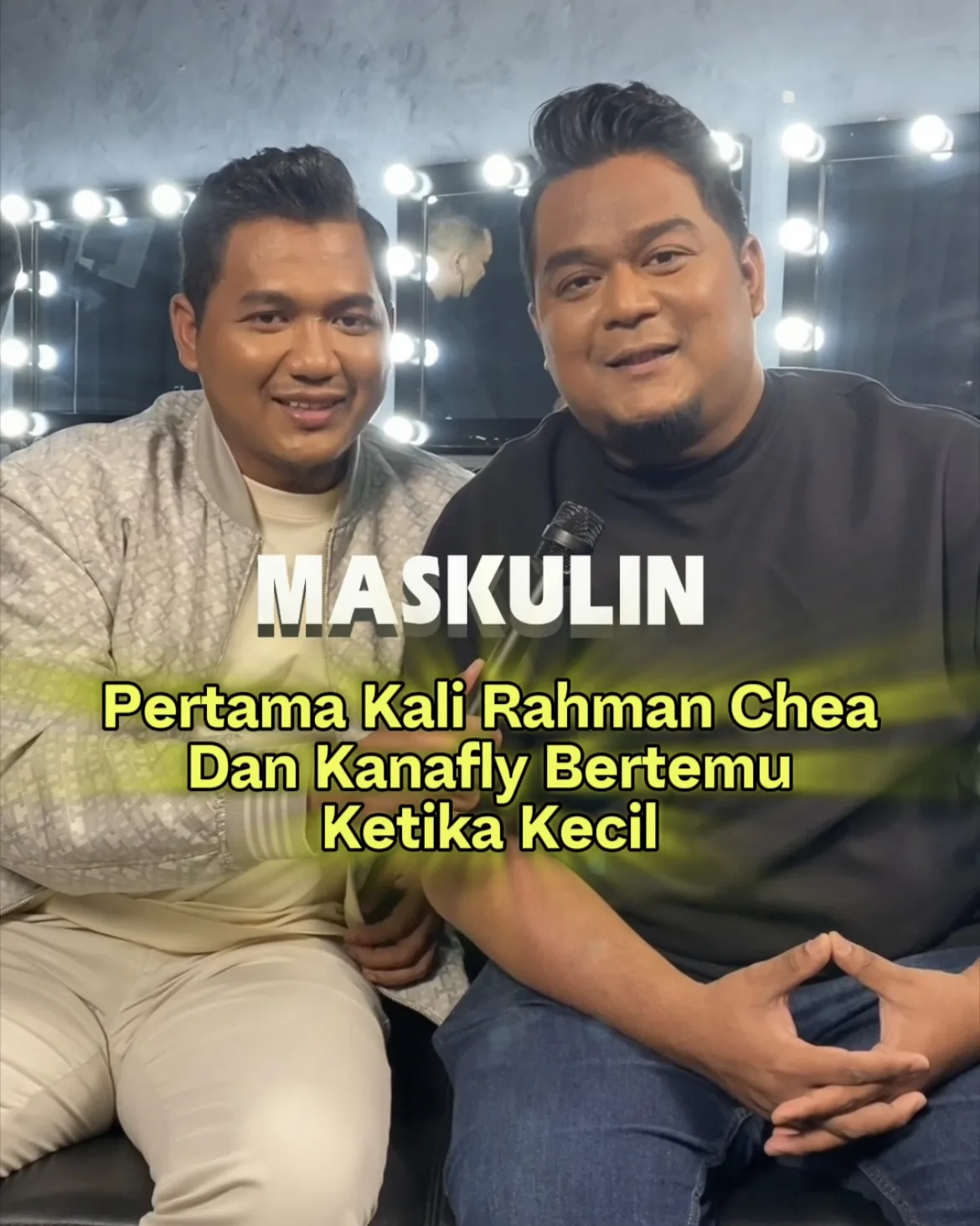 Pertama Kali Rahman Chea dan Kanafly Bertemu Ketika Kecil