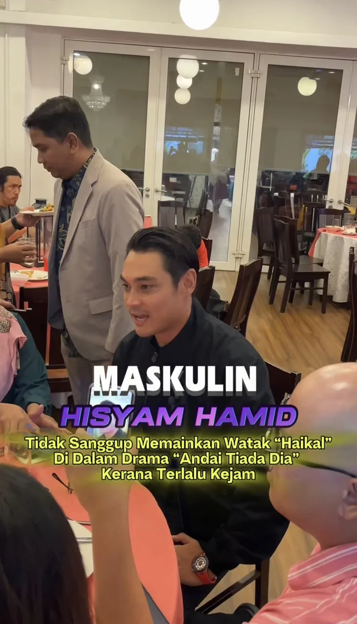 Hisyam Hamid Tidak Sanggup Mainkan Watak “Haikal” Kerana Terlalu Kejam