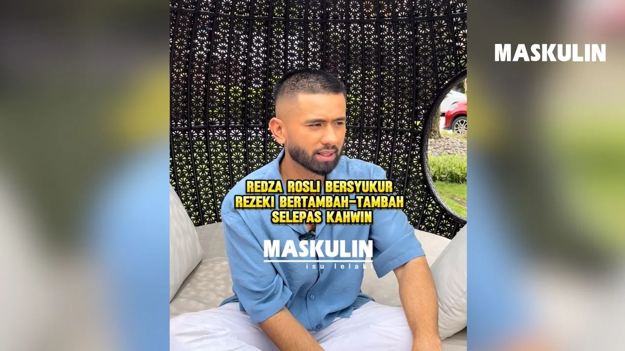 Redza Rosli Bersyukur Rezeki Bertambah-tambah Selepas kahwin