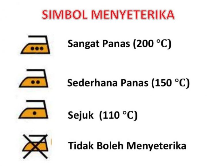 Hadam Dulu Simbol Pada Label Penjagaan Pakaian Ni,Barulah Baju Mahal Tu ...